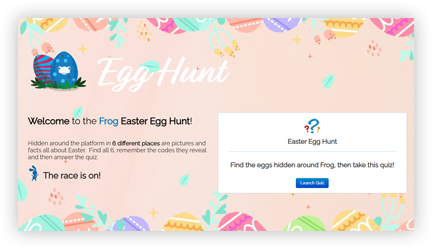 The Great Frog Easter Egg Hunt – You Hide, They Seek!