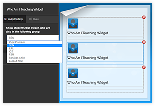 My Class List Widget
